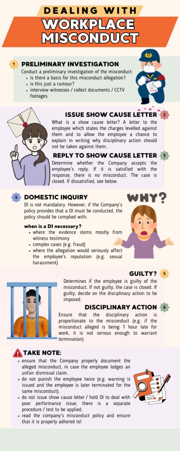 Dealing with workplace Misconduct - EaglesGavel